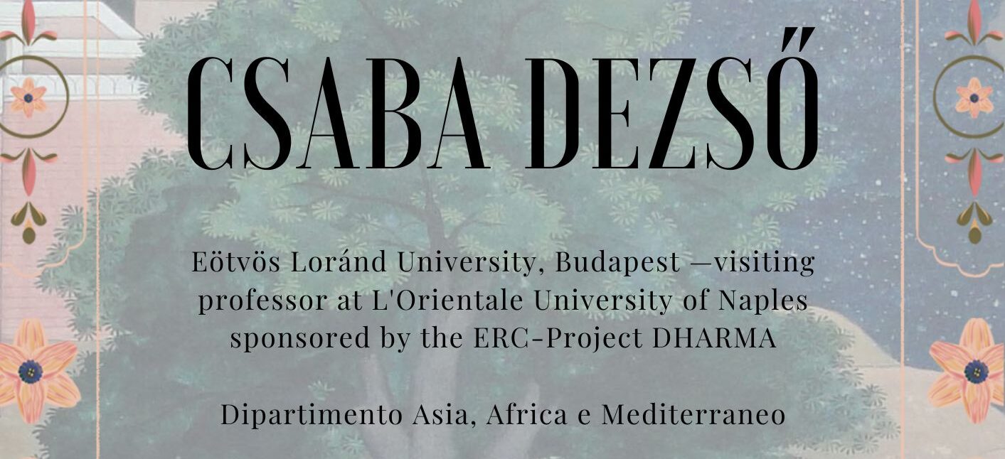 Csaba Dezsö as Visiting Professor at UniOr – Shivadharma Project