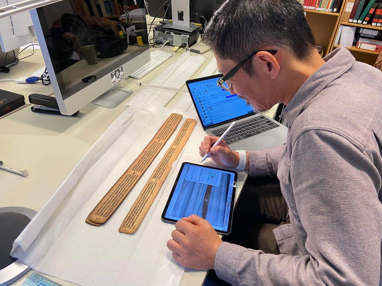 Kengo Harimoto’s archival research at the LMU – Shivadharma Project